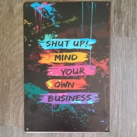 Design | Colorful Motivational Wall Sign | Poshmark